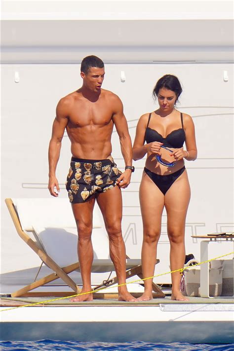 Dark Haired Beauty Georgina Rodriguez Shows Her Perfect Bikini Body The Fappening