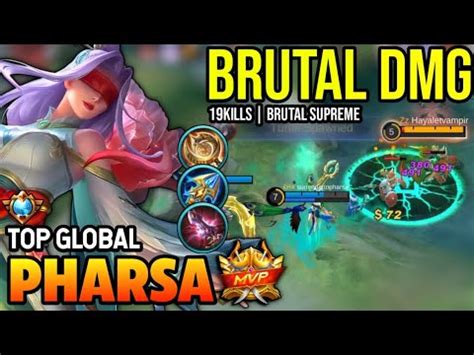 Pharsa Best Build Top Global Pharsa Gameplay Mobile Legends