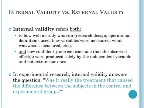 Ppt Sampling And External Validity Powerpoint Presentation Free