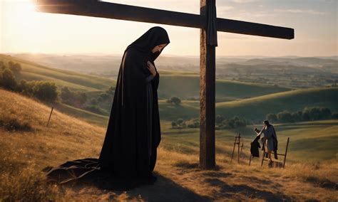 Lexica The Virgin Mary Mother Of Jesus In Black With Mourning