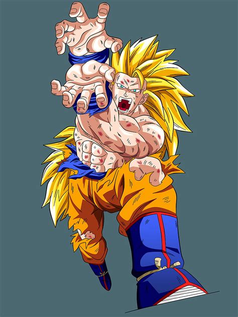 Goku Ssj3 Kamehameha Drawing
