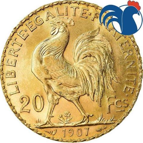 Valeur Piece Or Cours Or Francs Marianne Coq