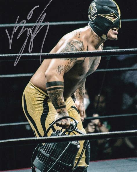 Villano III Jr Signed 8x10 Photo Lucha Libre AAA Wrestling Picture