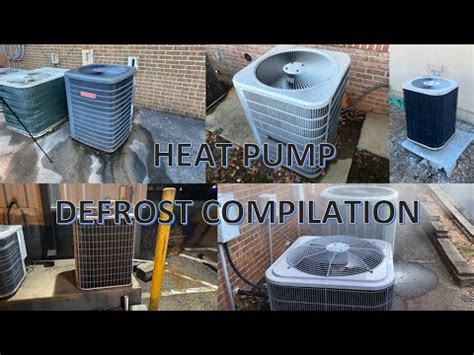 Defrost Cycle Compilation 15 Heat Pumps Defrosting YouTube