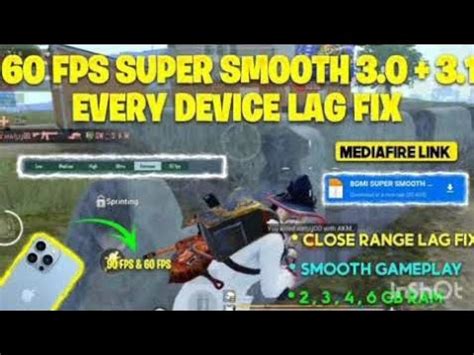 Bgmi Lag Fix Config 3 1 Unlock 60 Fps Super Smooth Config Pubg Kr Gl