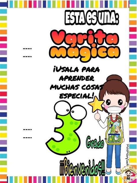 Varita mágica MissMarySook zazulinduras Manualidades para escuela
