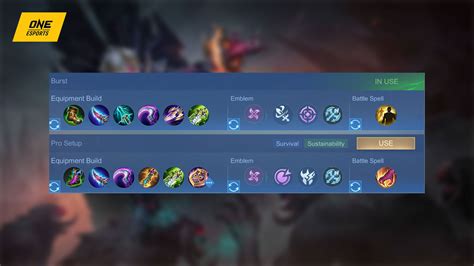 Mobile Legends Dyrroth Guide Best Build Skills Emblem ONE Esports