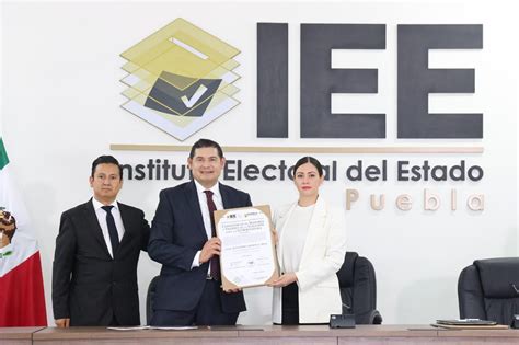 Alejandro Armenta Recibe Constancia De Mayor A Como Gobernador De