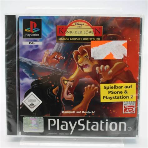 PS1 KÖNIG DER Löwen Simbas Grosses Abenteuer NEU Sealed in Folie