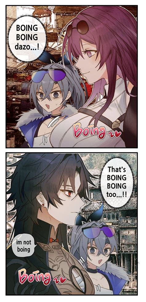 Kafka Silver Wolf And Blade Honkai And More Drawn By Dongurikaka