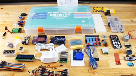 Complete Starter KIT Uno R3 By Elegoo YouTube