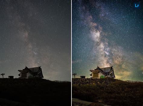 Milky Way Edit Photoshop Lightroom