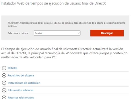 Directx Actualizar Y C Mo Saber Qu Versi N Tienes Doctortutoriales