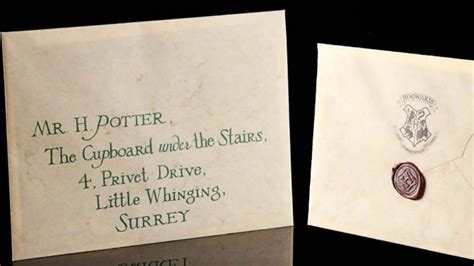 Carta Personalizada De Hogwarts Carta Sobre Lista De Equipos