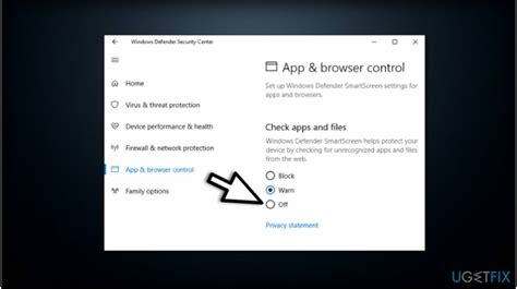 How To Disable Microsoft Defender Smartscreen