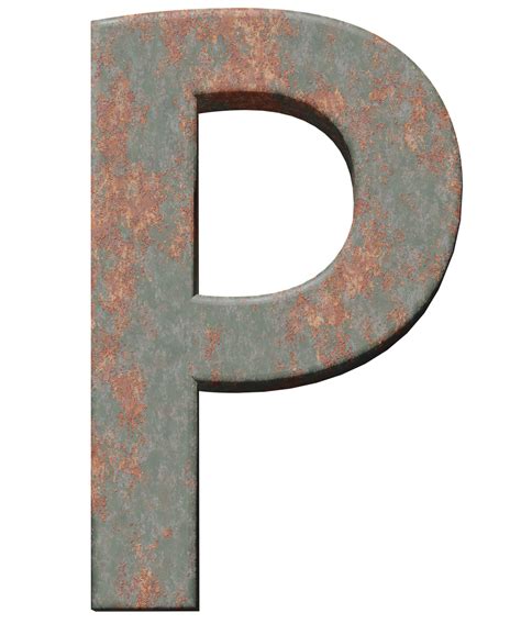 Letra Mayúscula P 3D Pag Metal Imagen gratis en Pixabay Pixabay