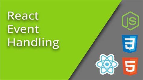 react event handling episode 11 youtube