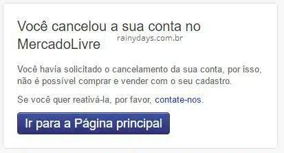 Como Cancelar Conta Do Mercado Livre Excluir Permanentemente