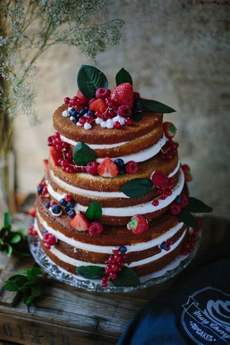 Cinco Ideas Incre Bles Para Decorar Tu Torta Desnuda O Naked Cake Tus