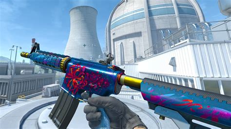 CS2 MADE THIS SKIN CLEAN AND SHINY Inspecting M4A4 SPIDER LILY In