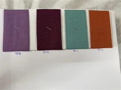 Plain Solids Cotton Magic Slub Fabric Polyester Mustard At Rs 33