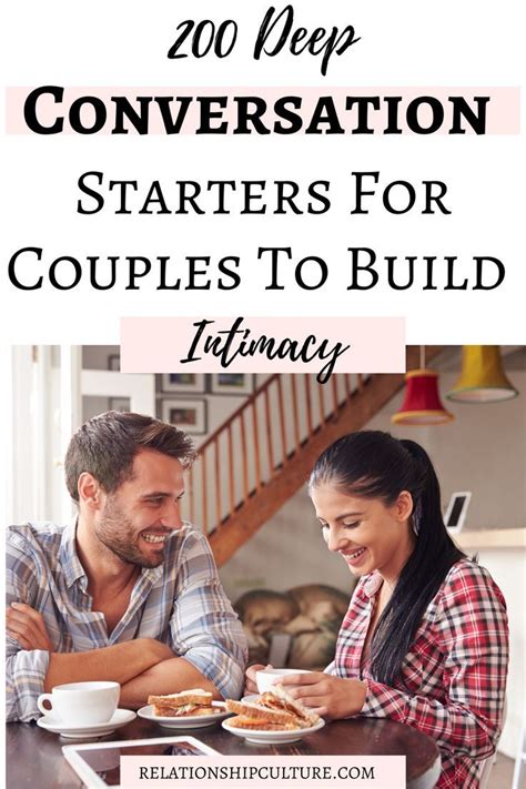 200 Deep Conversation Starters For Couples To Build Intimacy Deep