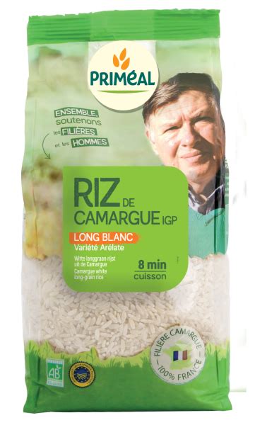 RIZ LONG BLANC CAMARGUE 1KG IGP Priméal