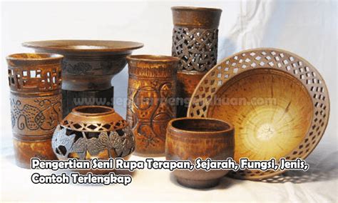 Contoh Karya Seni Rupa Tiga Dimensi Terapan Adalah Contoh Seni Rupa