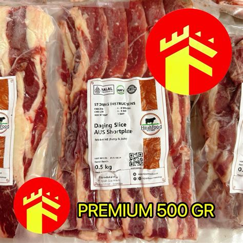 Jual BEEF SLICE 500 GR DAGING SAPI SLICE IRIS HALAL TERIYAKI YAKINIKU