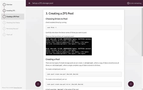 Tutorial Setup A ZFS Storage Pool Ubuntu