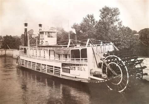 Steamboats Online Museum Dave Thomson Wing River Boat
