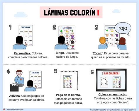 Actividades y juegos con colores Cómo enseñar los colores a niños