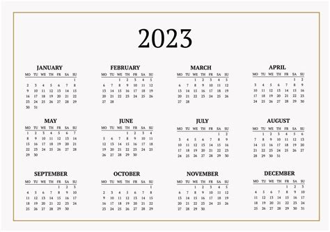 A 2013 Calendar With The Holidays In Black And White On A White