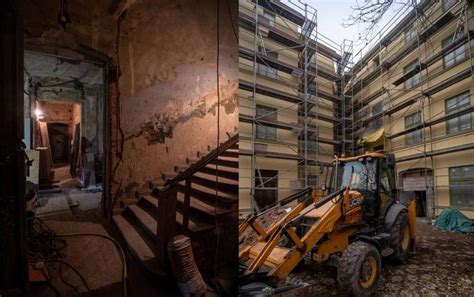 Remont zabytkowej kamienicy przy ul Kilińskiego 28 w Łodzi ESKA pl