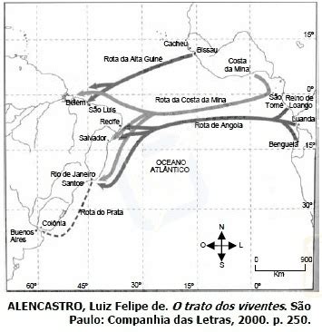 AIO Observe No Mapa Abaixo As Principais Rotas Do Trafico