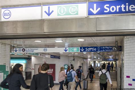 Métro Gare du Nord Bonjour RATP