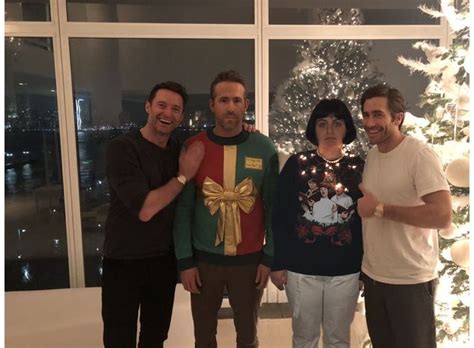 SalomeTheFamous With Hugh Jackman Ryan Reynolds And Jake Gyllenhaal