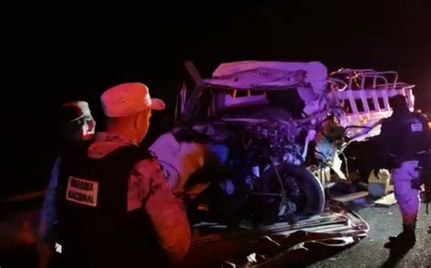 Camión de Guardia Nacional choca contra tráiler en Oaxaca Grupo Milenio