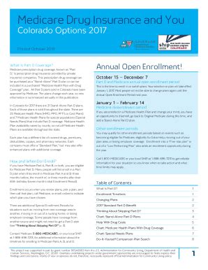 Fillable Online Medicare Part D Prescription Drug Plans And Coverage