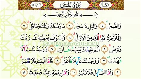 Penjelasan Singkat Dan Tafsir Surat Ad Dhuha Wawasan Islam Off