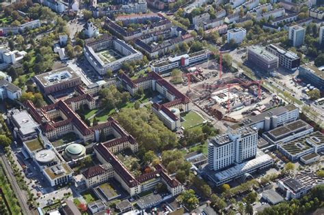 Freiburg Im Breisgau Von Oben Baustelle Zum Neubau Der Kinder Und