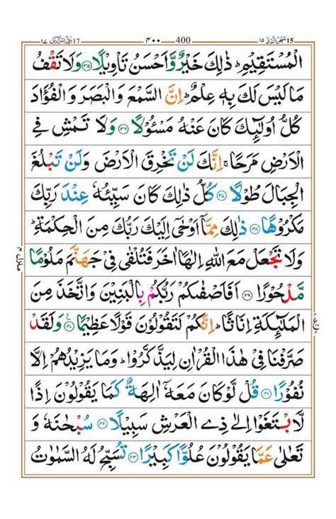 Surah Al Isra Bani Israel Faiz E Islam