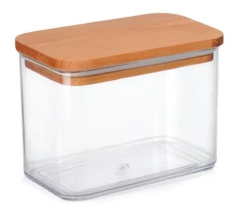 Tarro Frasco Contenedor Acr Lico C Tapa Pettish Online Vc En Venta En