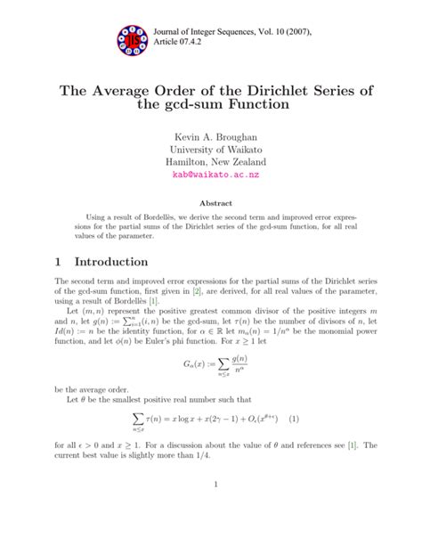 the average order of the dirichlet series of the gcd sum function