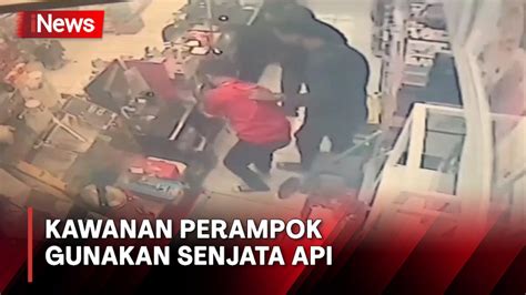 Ngeri Aksi Perampok Bersenjata Api Satroni Minimarket Di Bekasi Timur