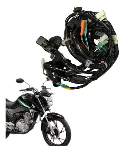 Fiação Principal Chicote Cg 160 Titan Ex 2016 À 2017 Zouil Frete grátis