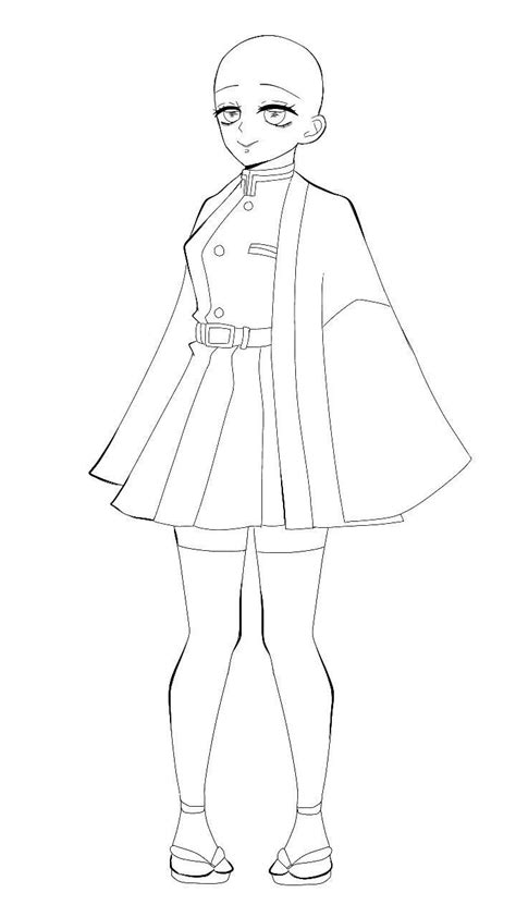 Base Kny Oc Base De Desenho Tutoriais De Desenho Inspira O De Desenho