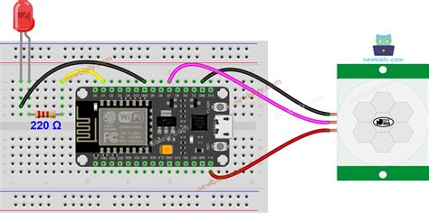 esp8266 motion sensor led esp8266 tutorial