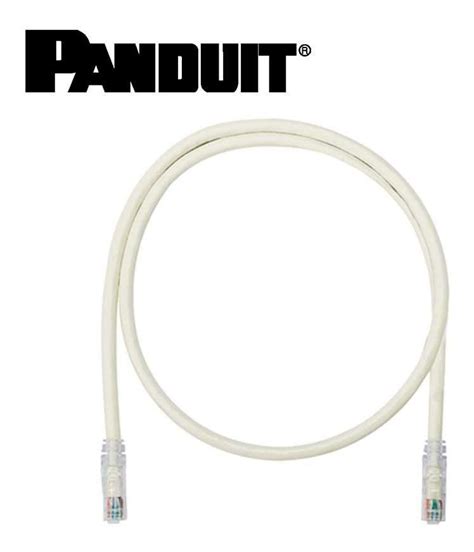 CABLE DE RED UTP PATCH CORD PANDUIT CAT6A CERTIFICADO 7 PIES TECNIT