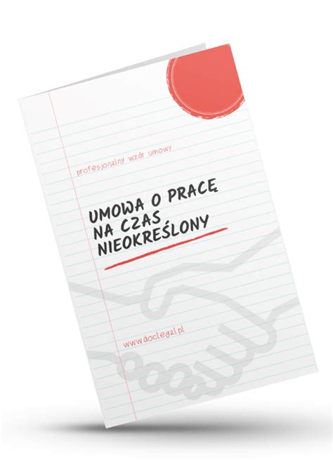 Umowa o pracę na czas nieokreślony wzór